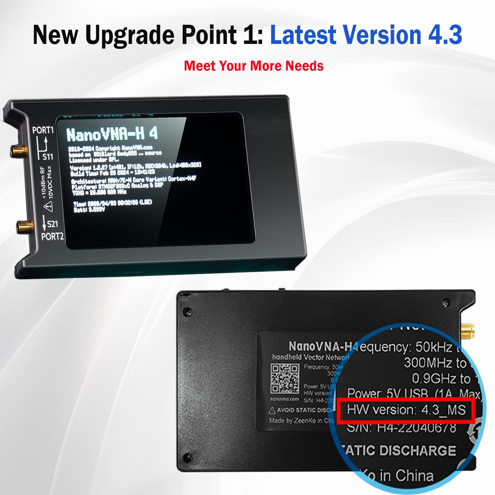 Snapklik.com : NanoVNA-H4 Vector Network Analyzer