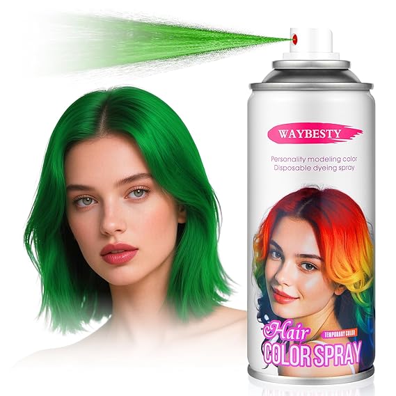 Amazon.com: Temporary Hair Color Spray For Kids Women Men, Washable ...