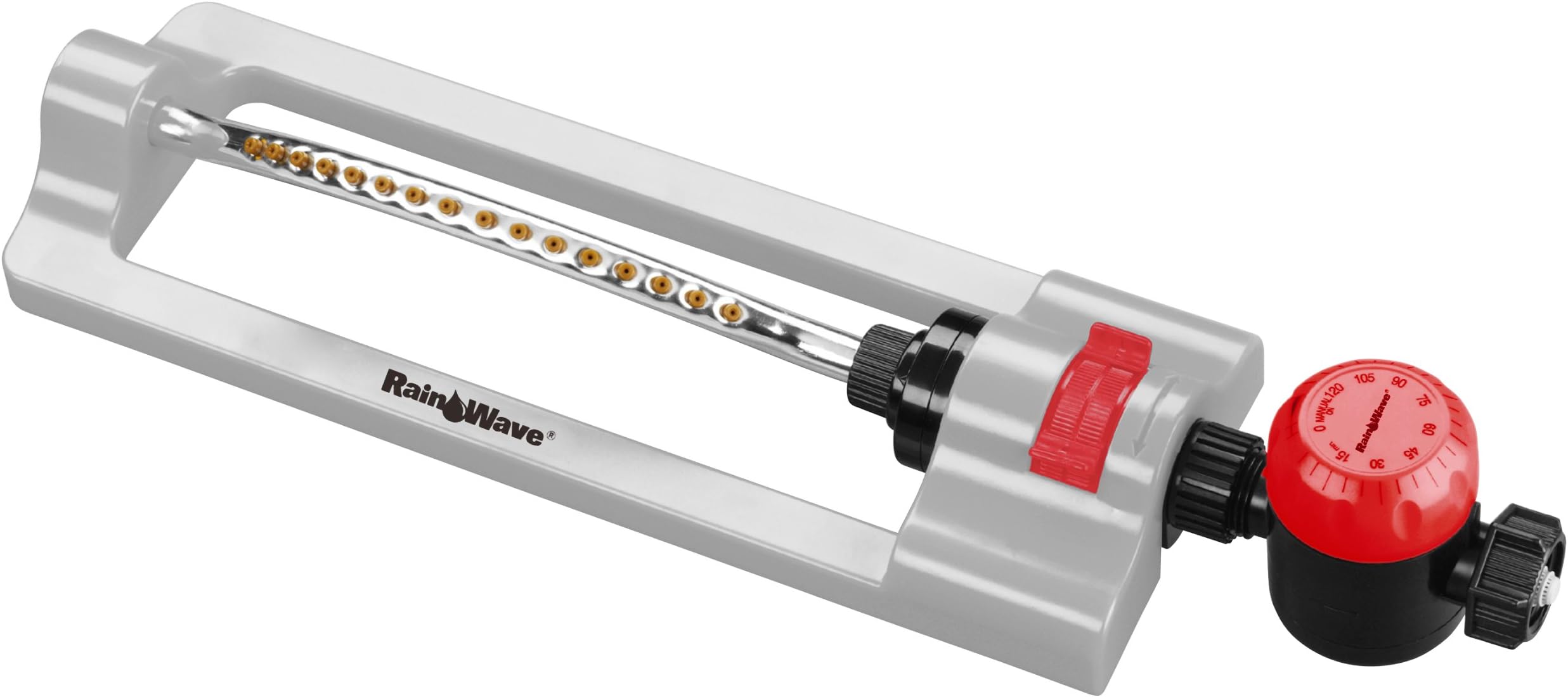 Amazon.com : RAINWAVE Turbo Gear Oscillating Sprinkler Set with Timer ...