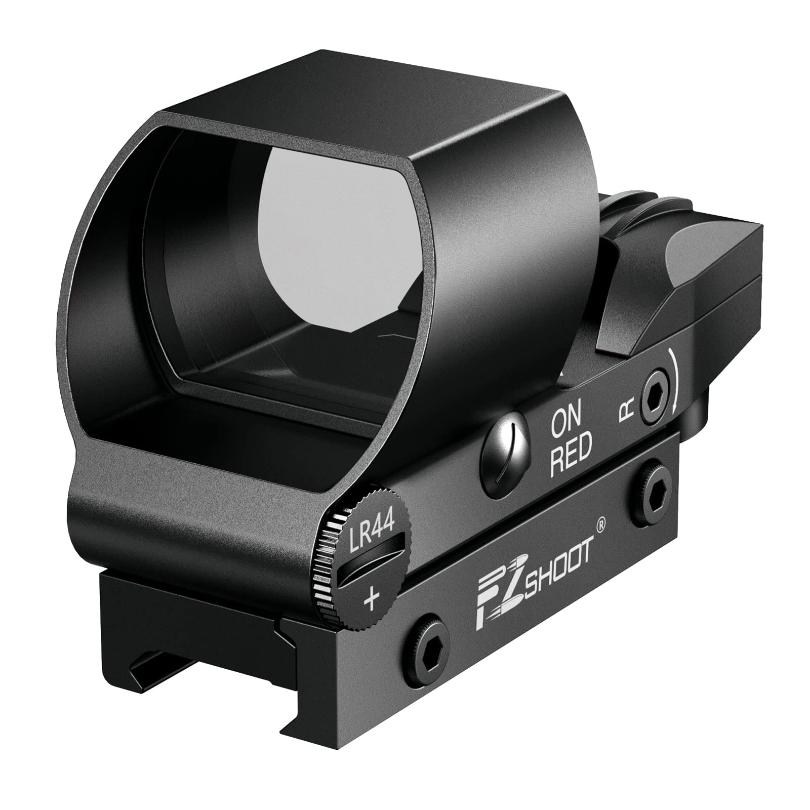 EZshoot Reflex Sight Red Green Dot Gun Sight 4 Reticles with 45 Degree ...