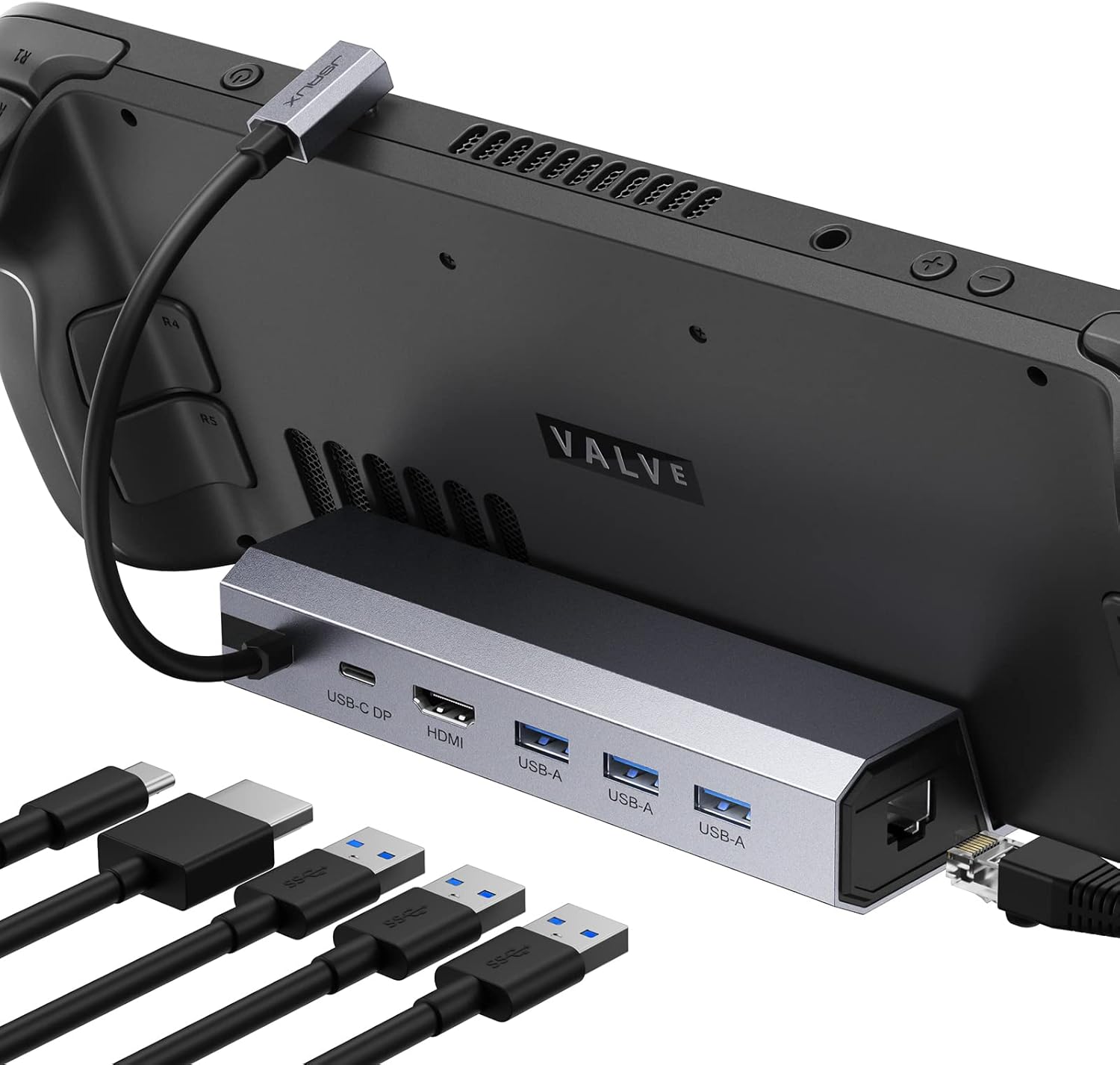 JSAUX Docking Station compatibile con Steam Deck, dock Steam Deck 6-in ...