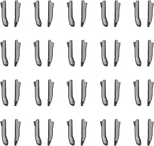 Amazon.com: uxcell 20 Sets Double Open Zipper Repair Latch Kits, #3 ...