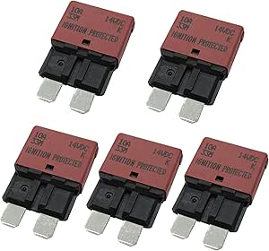 Amazon.com: HiSport 10A E37 Auto Reset Circuit Breaker Fuse for Car ...
