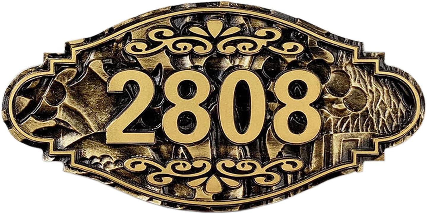 Amazon.com: Address Number Plaque Large Option - Home Address Plate ...