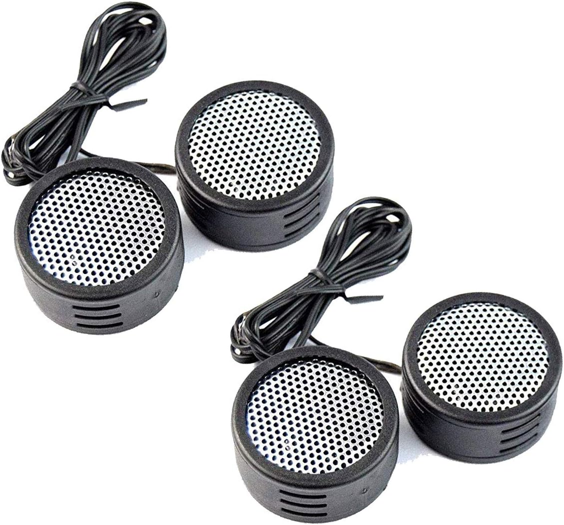 Amazon.com: 2 Pack 500w High Frequency Car Truck Stereo Super Tweeters ...