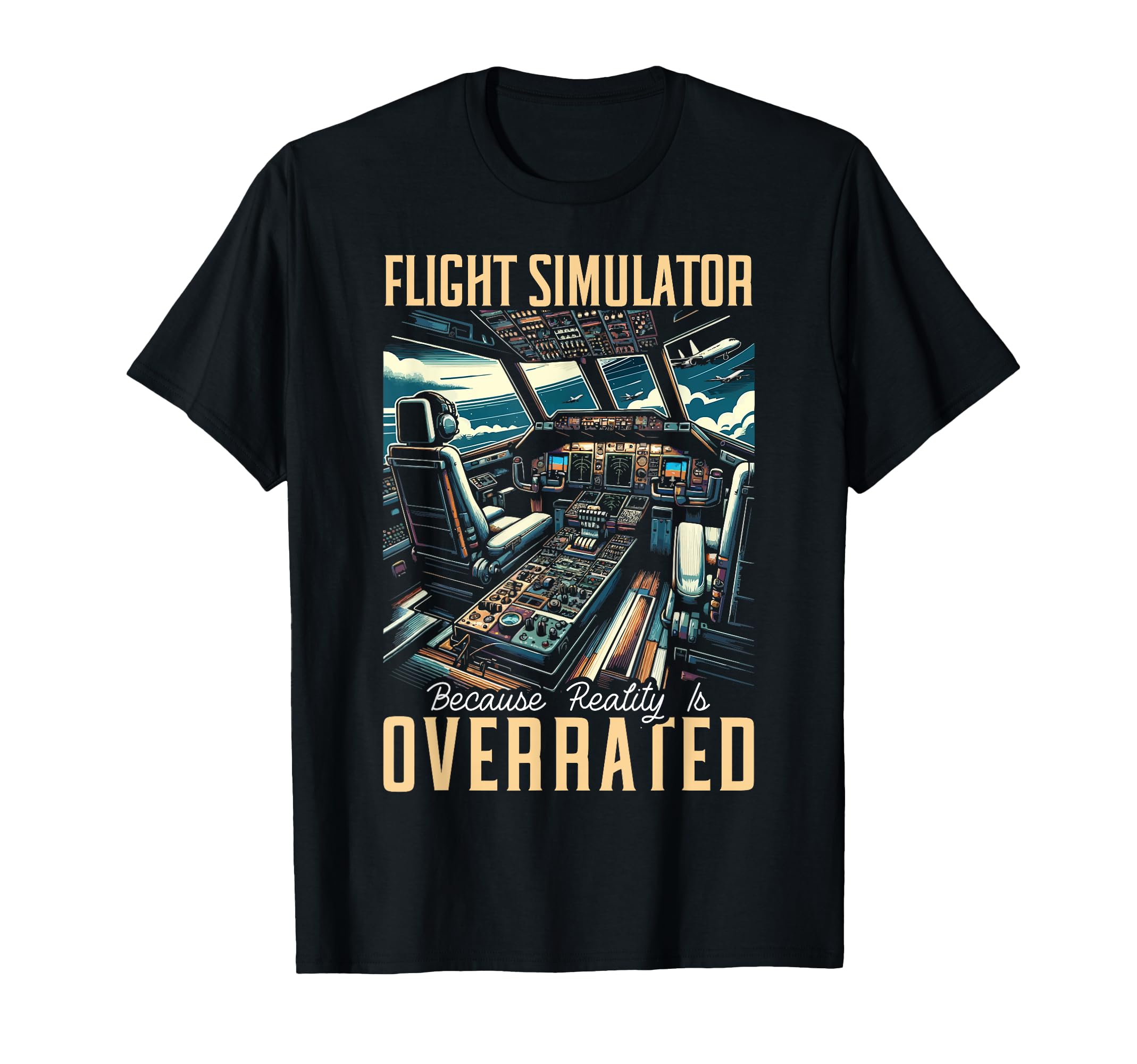 Amazon.com: Flight Simulator Aviation Console Pilot Flight Simulation T ...