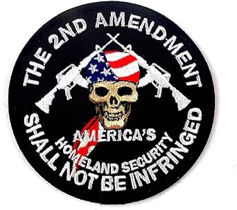Amazon.com: 2nd Amendment America's Homeland Security Embroidered Patch ...