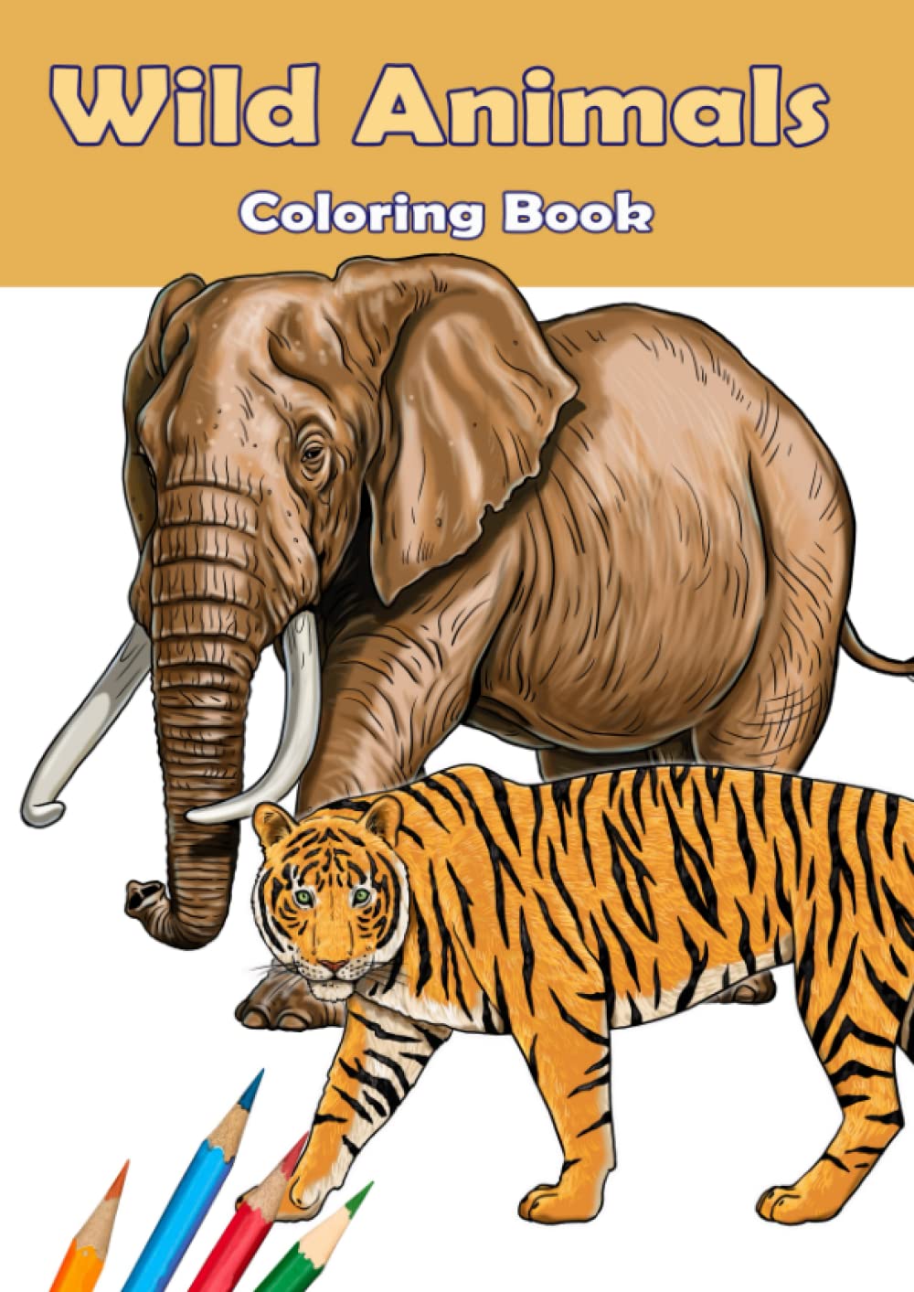 Amazon.com: Wild Animals. Coloring book.: Wild animals for Kids and ...
