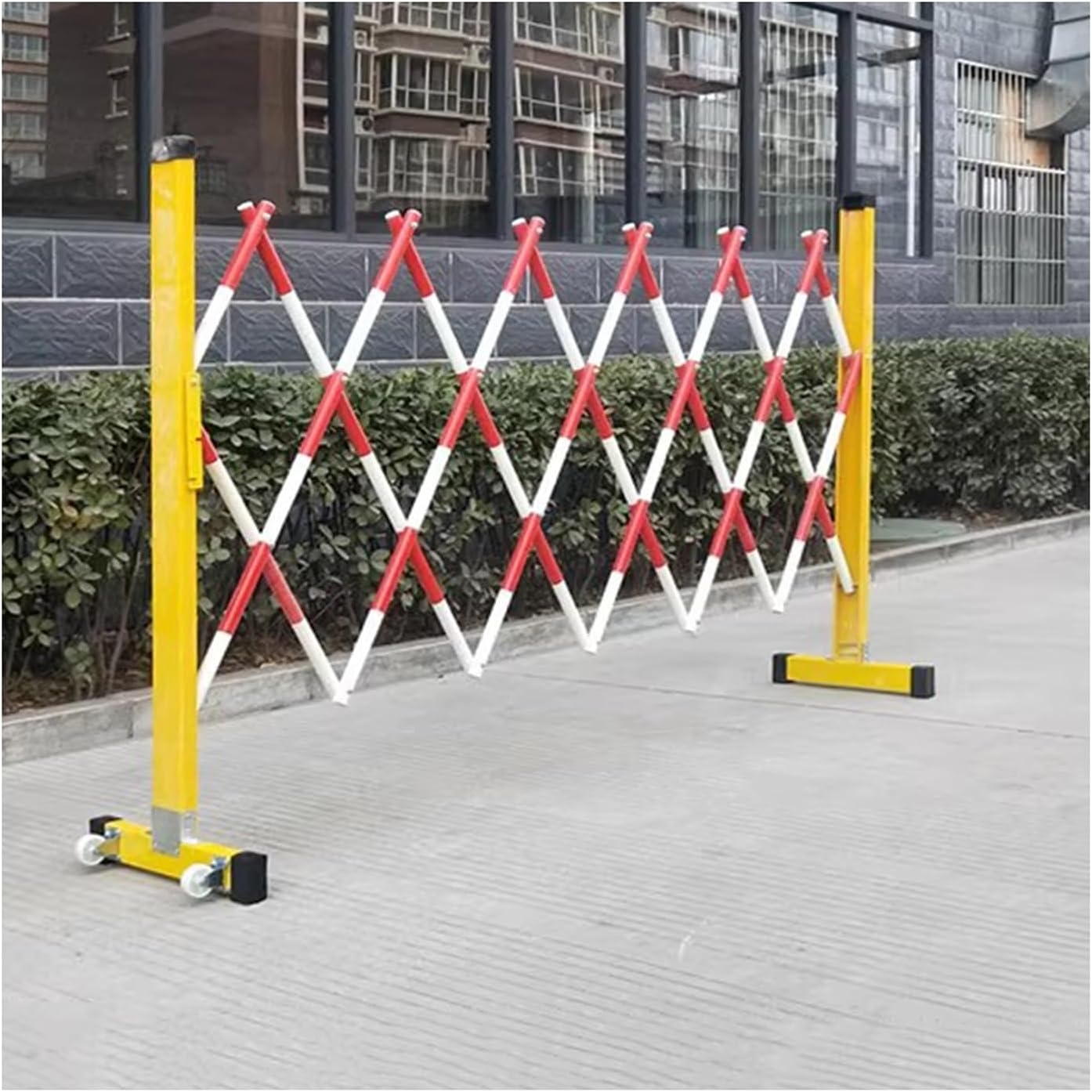 Expandable Mobile Folding Safety Barrier, Metal Portable Retractable ...