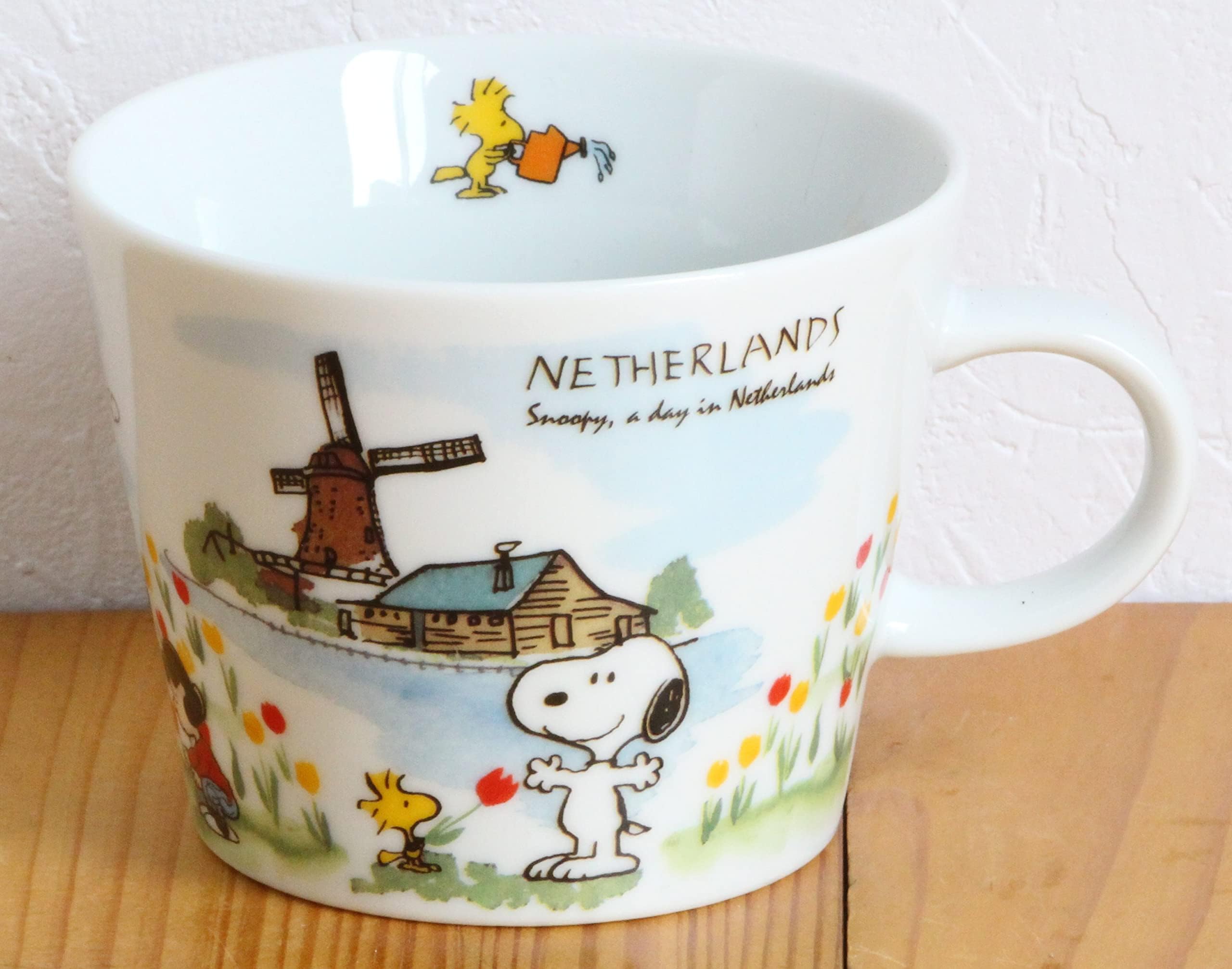 Amazon.co.jp: スヌーピー世界旅行マグ オランダ 容量:約370ml マグカップ 3870034 : ホーム＆キッチン