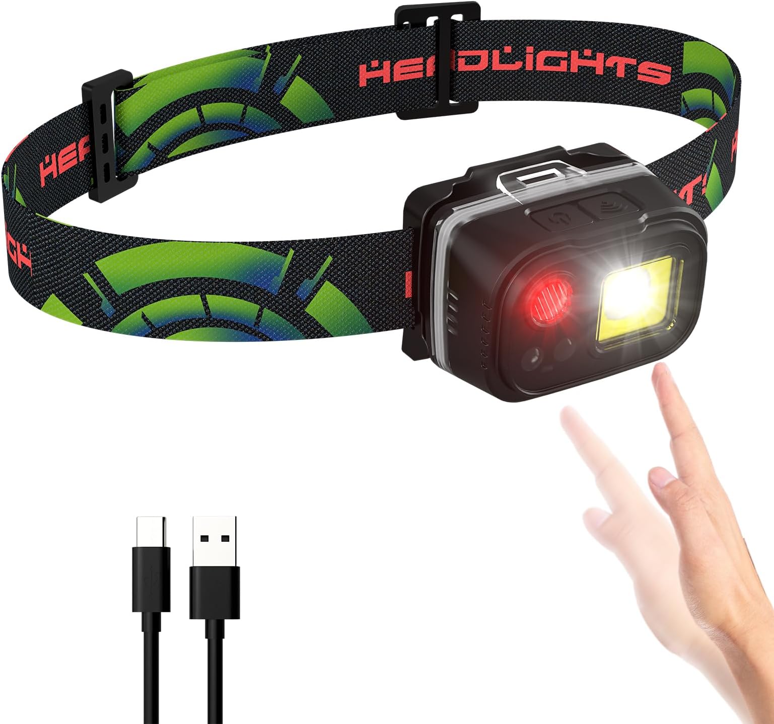 Amazon.com: XLENTGEN Cap Lights Clip on Hat 2 Pack Rechargeable LED ...