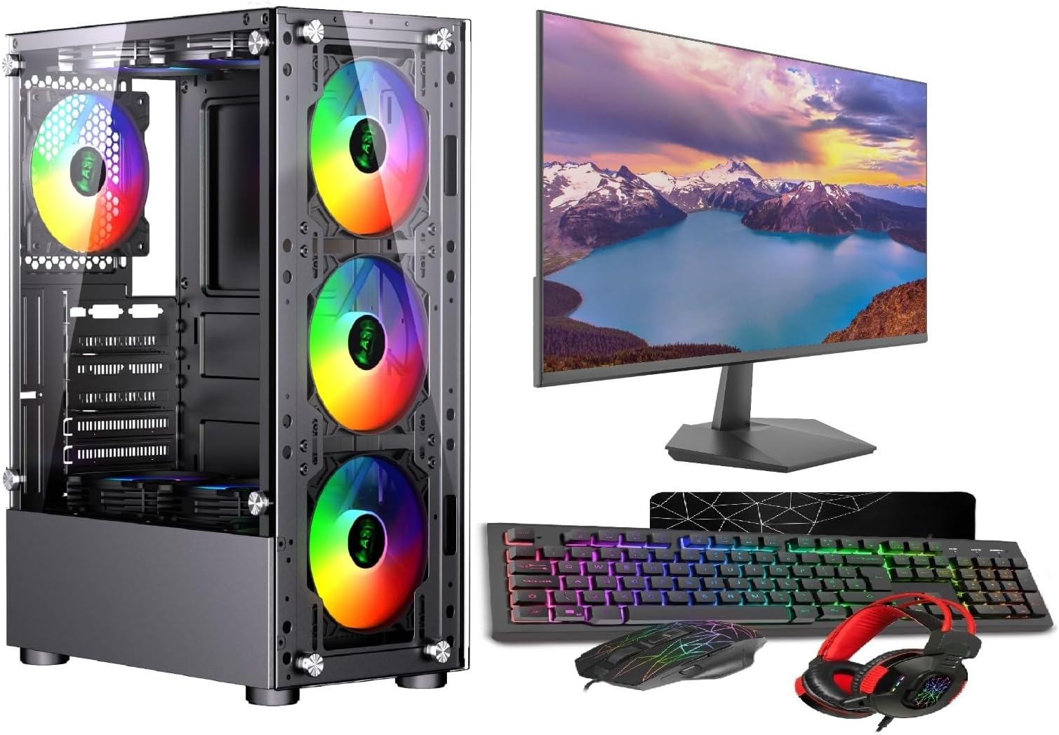 ASC Intel Core i7 Gaming Tower • GT730 2GB Graphics Card • 16GB RAM ...
