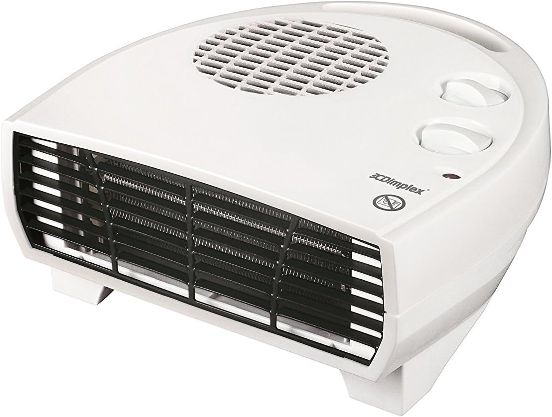 Dimplex 2KW Electric Fan Heater, Compact Fan Heater with 2 Heat ...