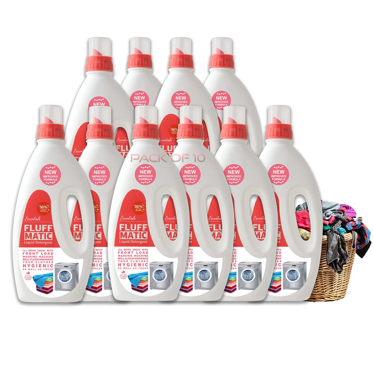 IFB Front Load Washing Machine Multi Fragrance Liquid Detergent-1 Litre ...