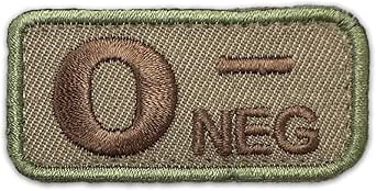 Amazon.com: O- Blood Type Patch OCP with Hook Fastener : Arts, Crafts ...