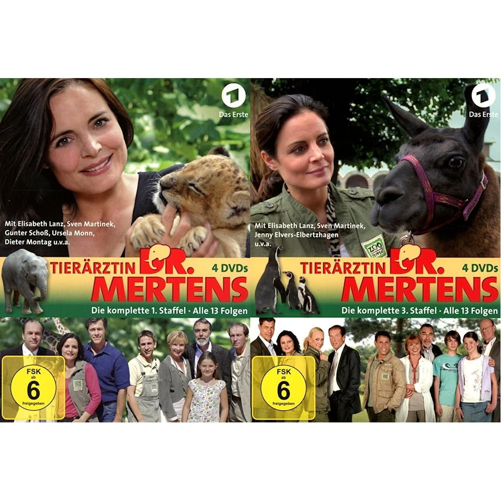 Tierärztin Dr. Mertens - Die komplette 1. Staffel [4 DVDs] & Tierärztin ...
