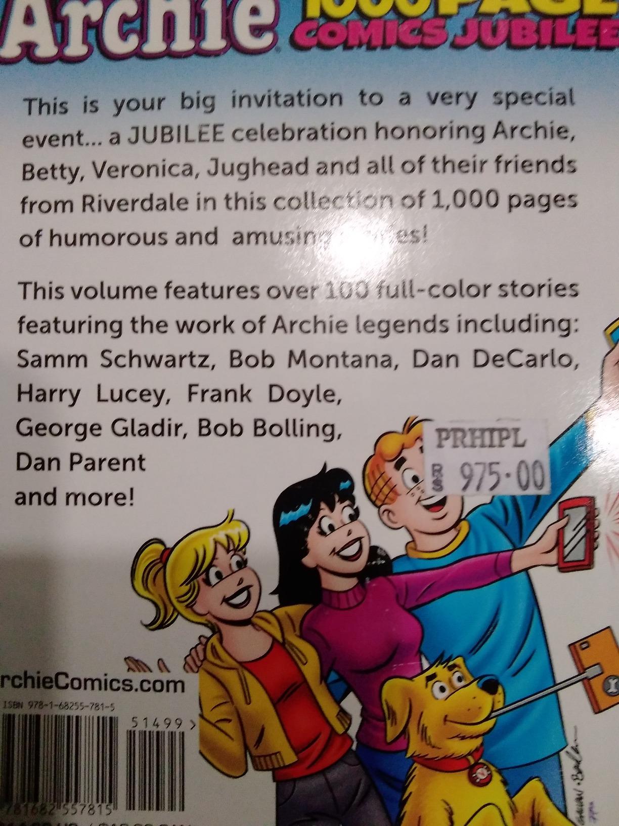 Archie 1000 Page Comics Jubilee eBook : Archie Superstars: Amazon.in ...