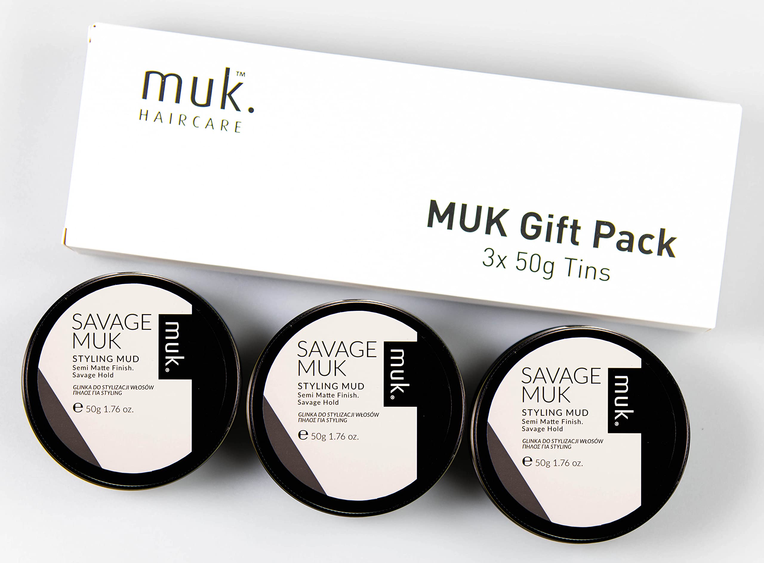 Savage Muk Triple Pack - Mandarin Peel - 3 x 50g Pack by MUK : Amazon ...