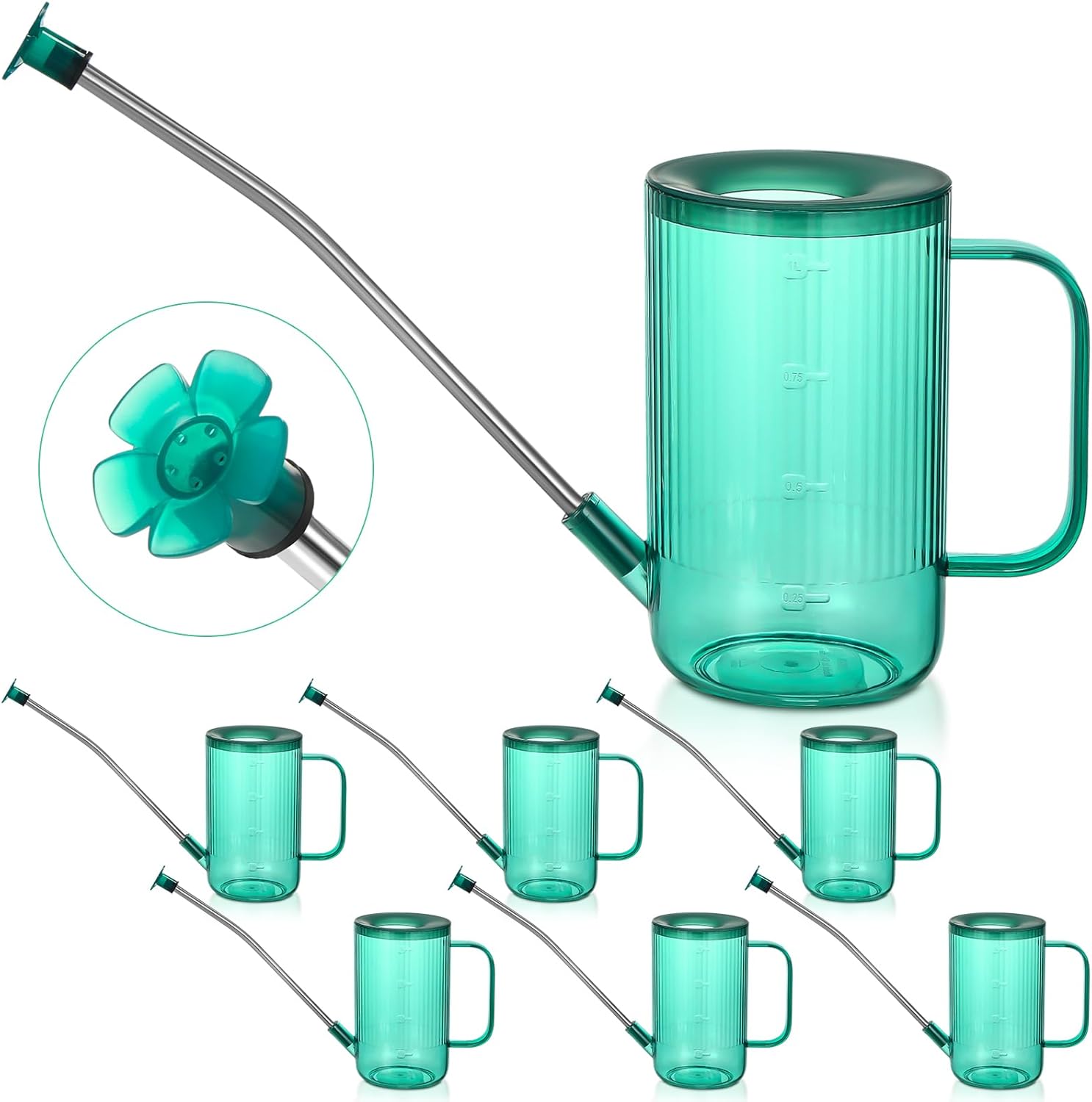 Amazon.com : Maxcheck 6 Pcs Small Watering Can Indoor Plants Watering ...