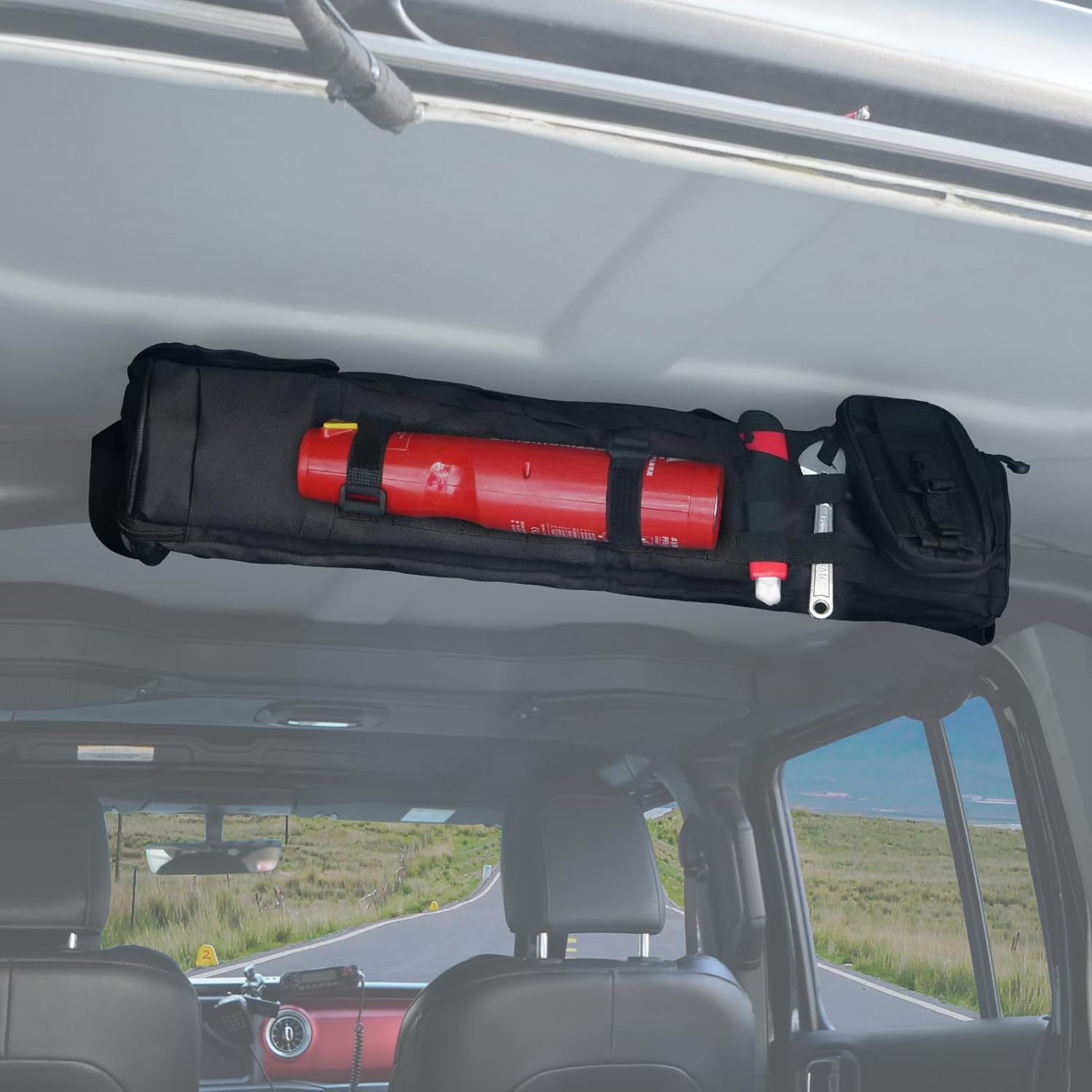 Amazon.com: Guina Roll Bar Storage Bag with MOLLE System Compatible ...