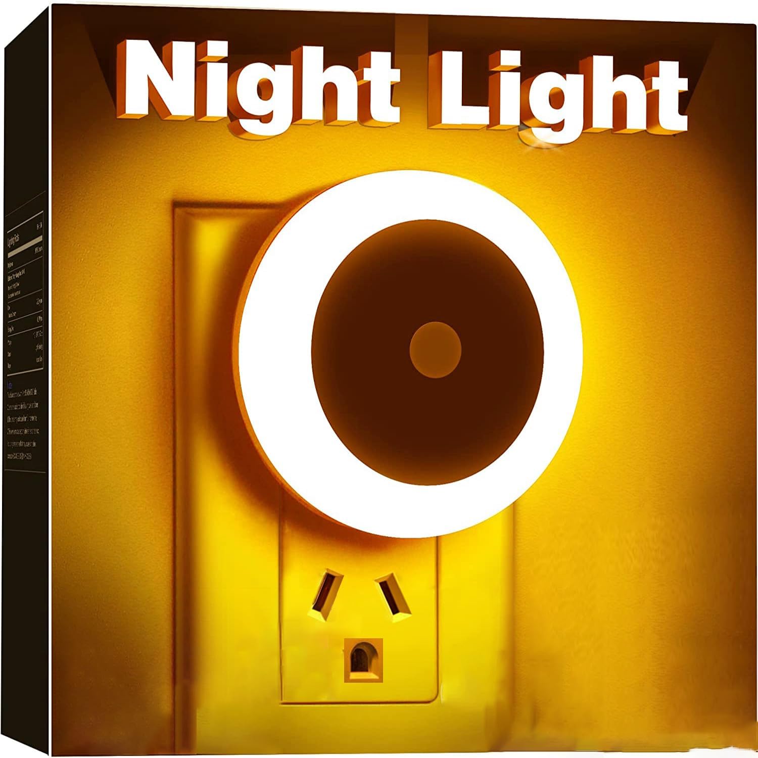 （3 Pack） Plug in LED Night Lights, Indoor Kid Baby Nursery Night Lights ...