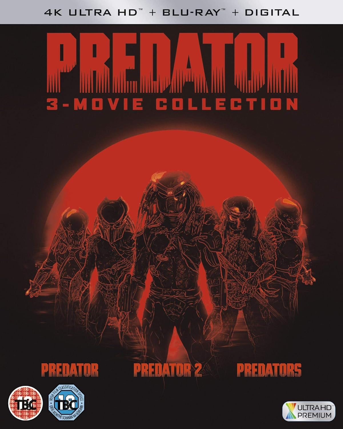 Amazon.com: Predator Trilogy [4K UHD + Blu-ray] : Arnold Schwarzenegger ...