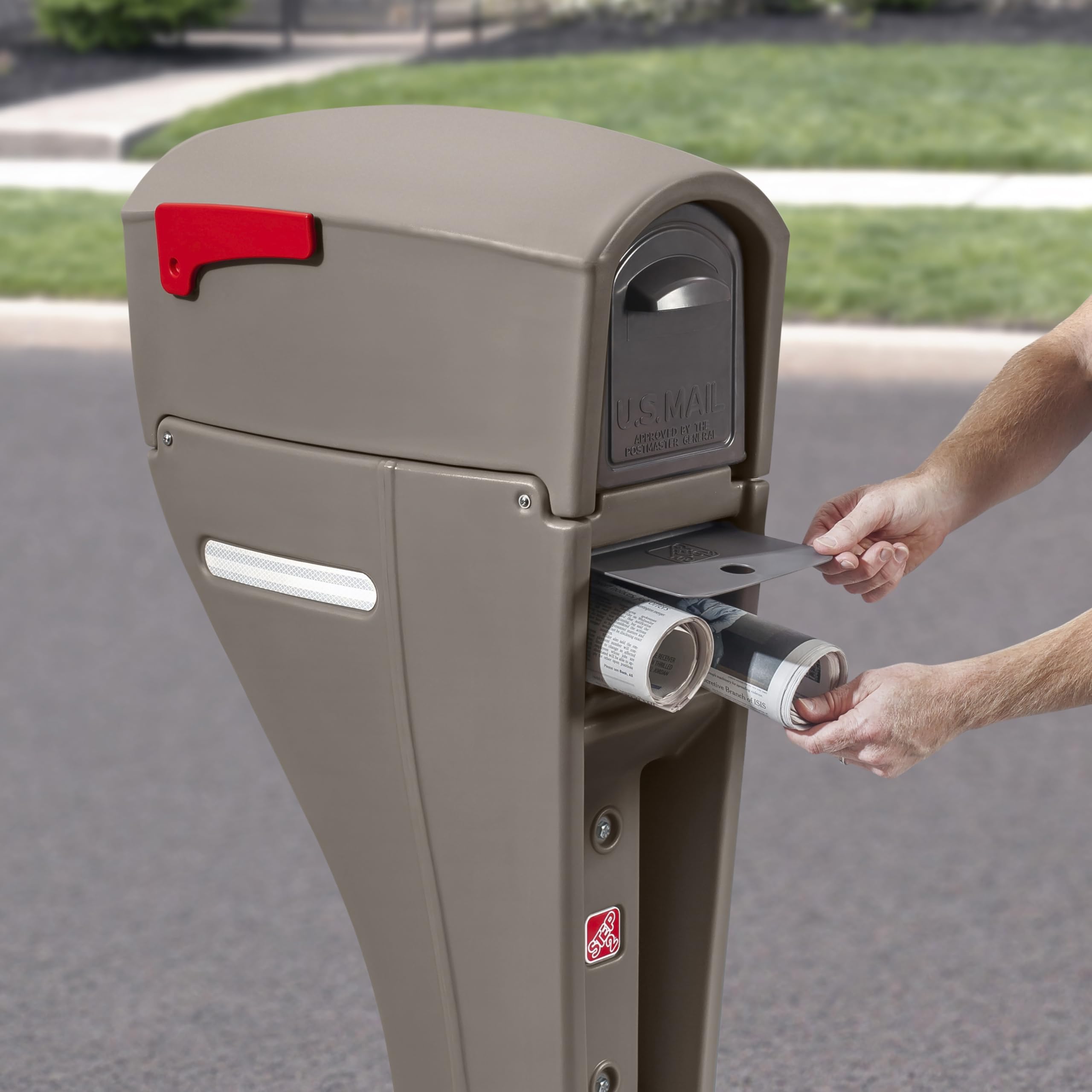 Snapklik.com : Mailmaster Streamline Mailbox & Post, Weather Resistant ...