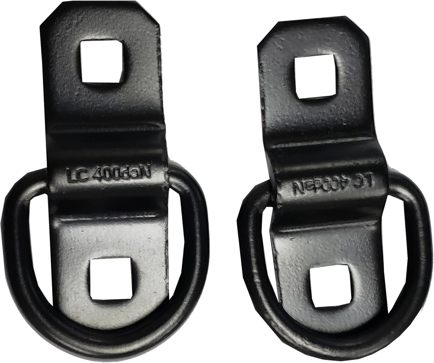 Amazon.com: Everest Black Flip Anchor 2 Pack D Rings Tie Down Anchors ...