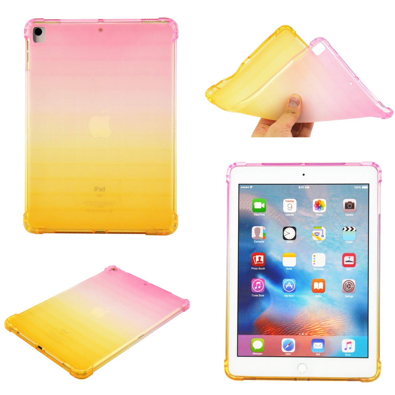 Pink And Yellow Ipad Case