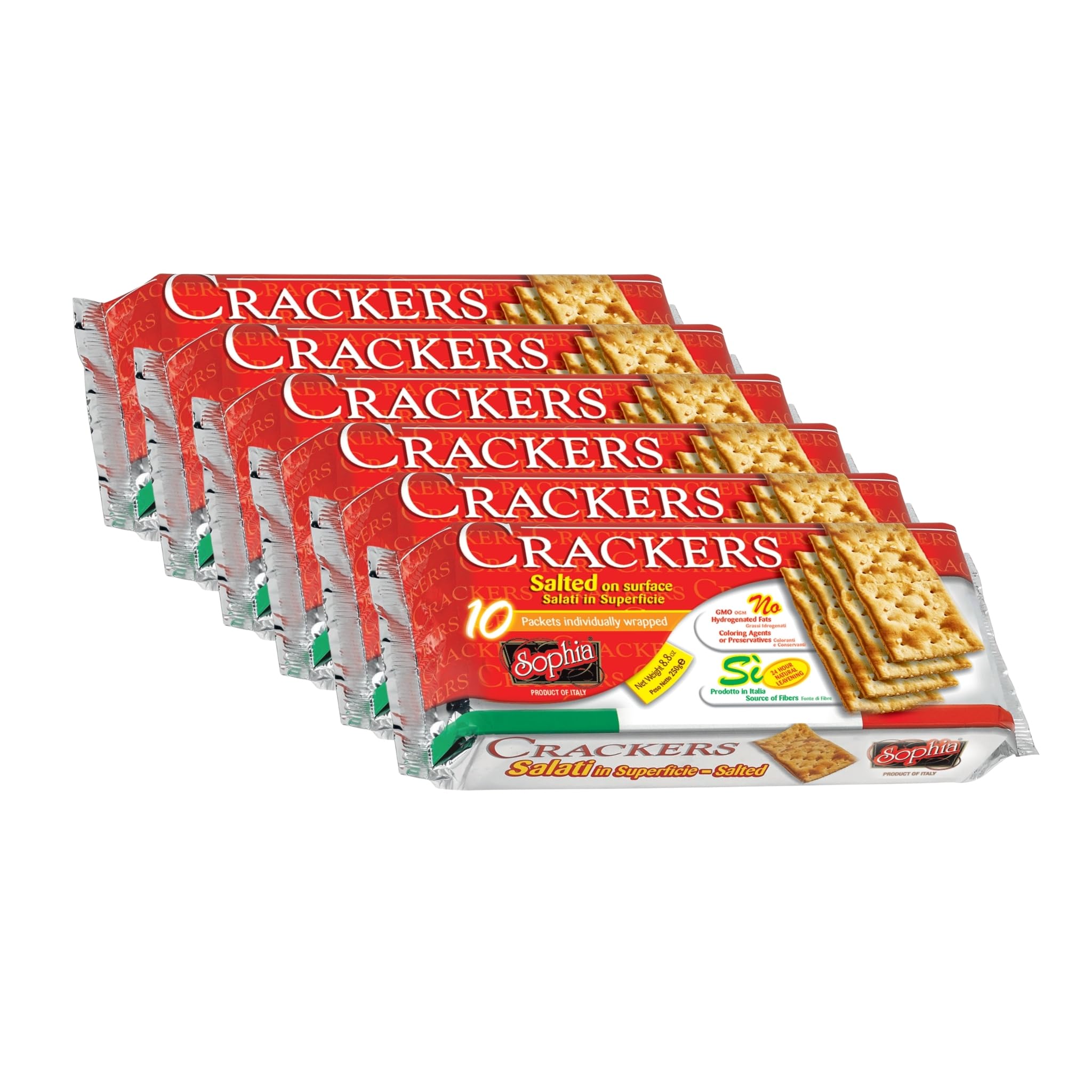 Snapklik.com : Sophia Cracker Italian Salted 8.8oz (6-pack) Italian ...
