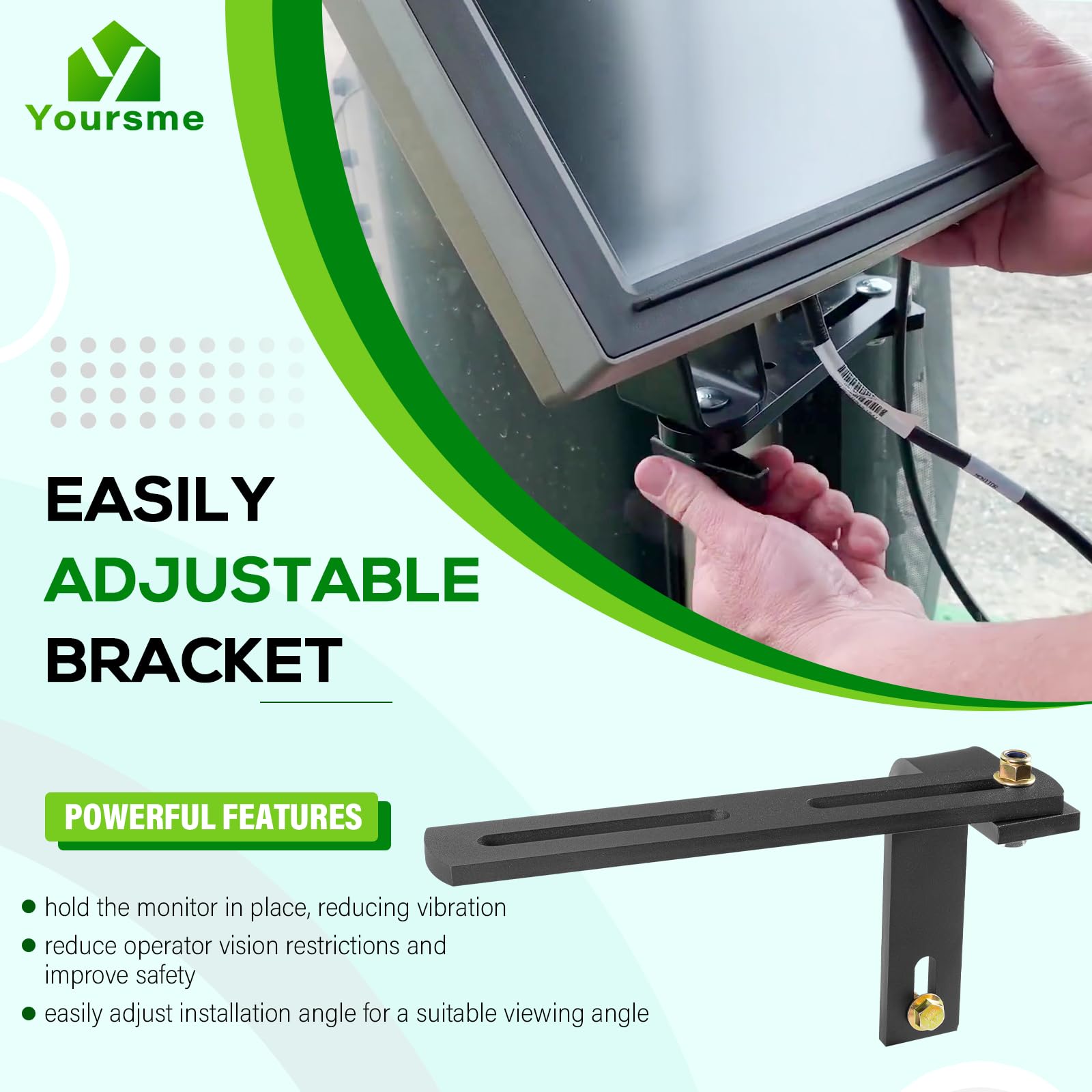 Snapklik.com : BE23519 Monitor Console Bracket Kit Display Mounting ...