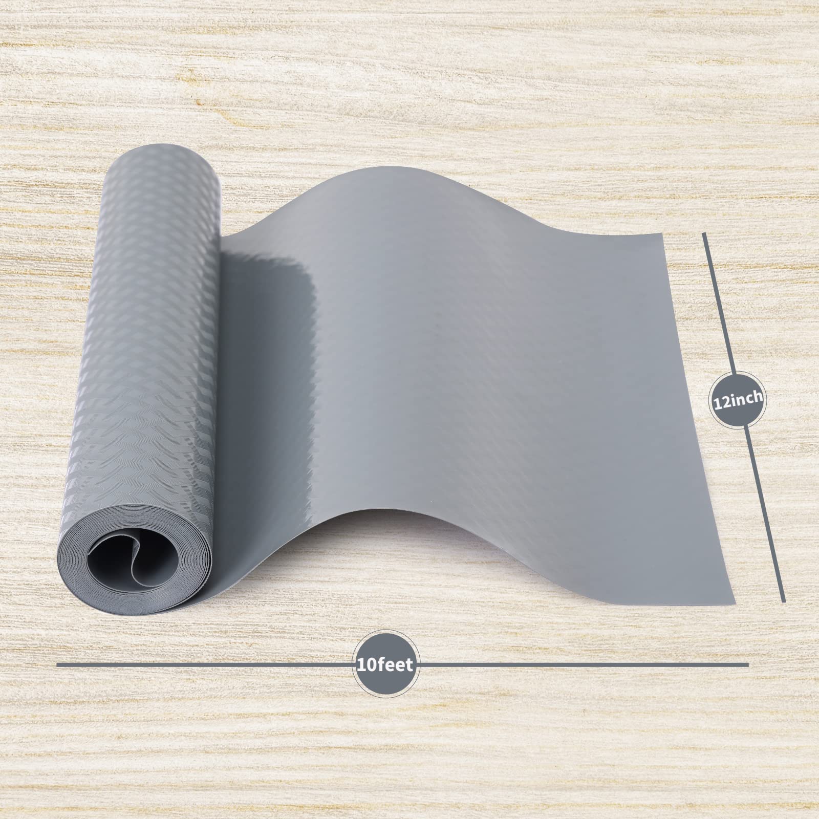 Snapklik.com : Tool Box Liner 17.5 Inch X 30 Feet Black Heavy Duty ...