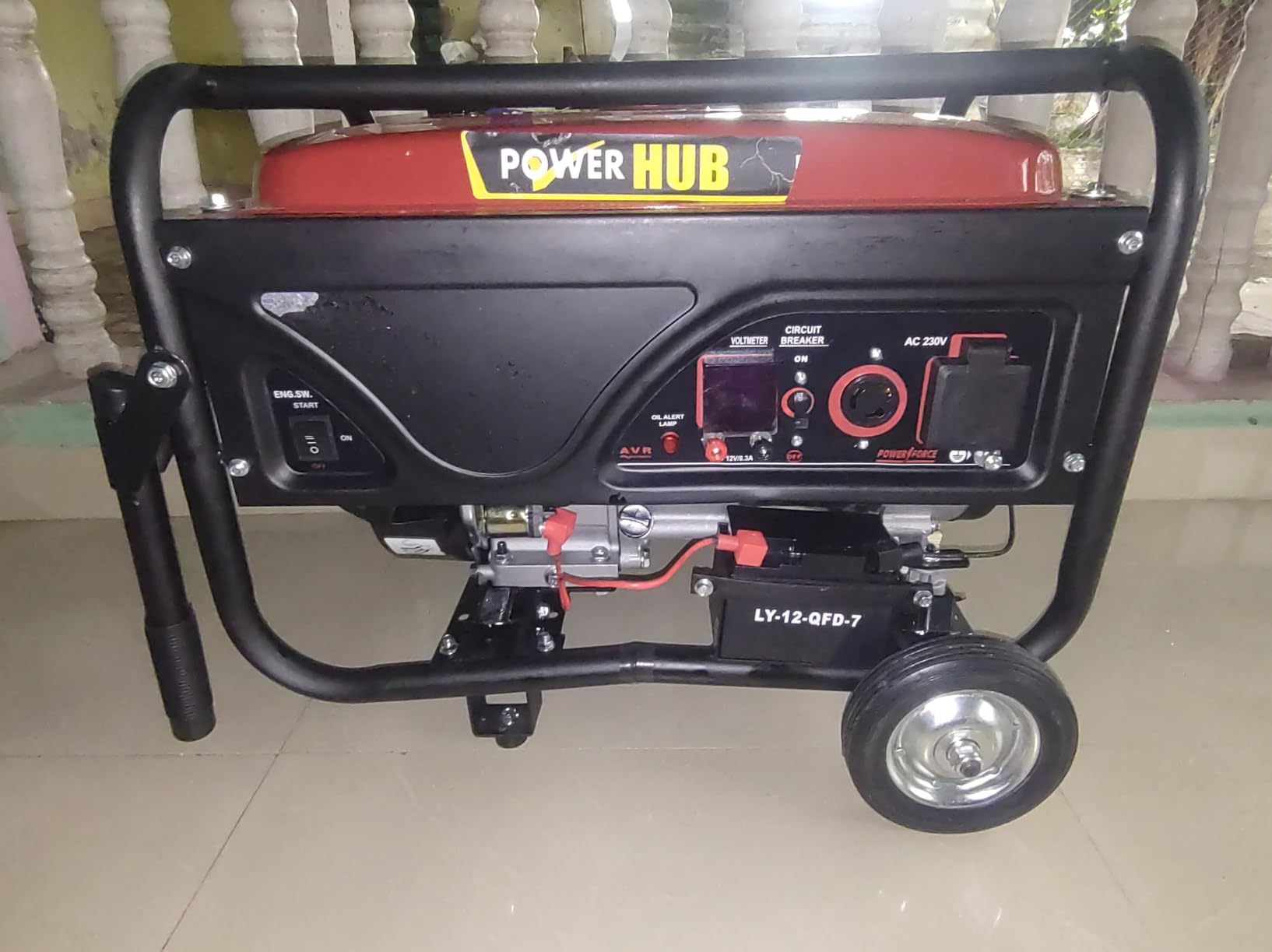 VI POWER GOLD AG3000-3000W Self Start Generator With 1 Year Warranty ...