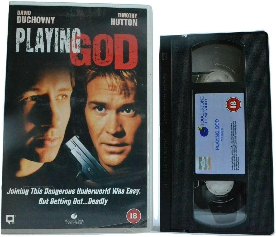 Amazon.com: Playing God [VHS] : David Duchovny, Timothy Hutton ...
