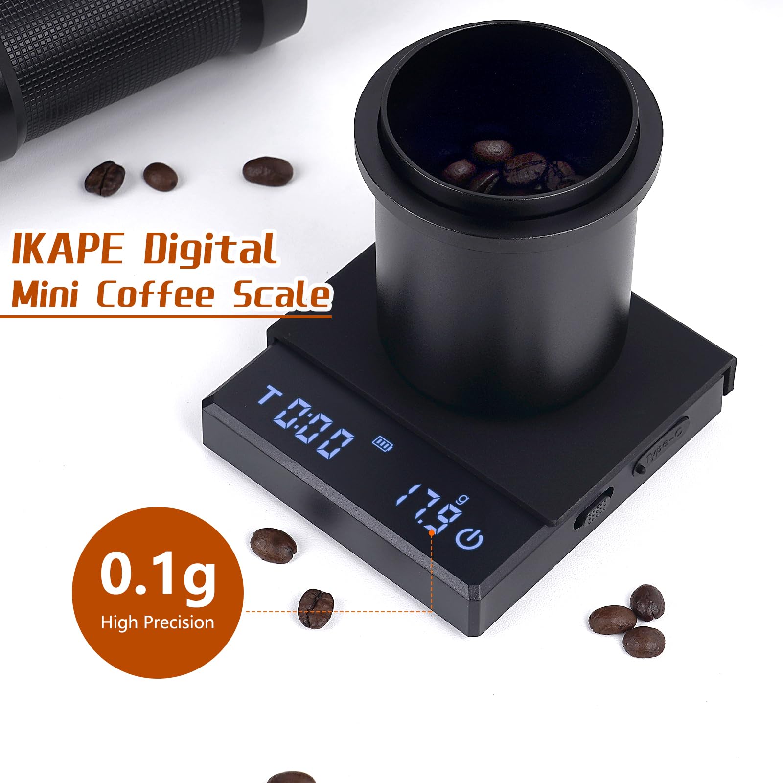 Snapklik.com : IKAPE V2 Digital Mini Coffee Scale