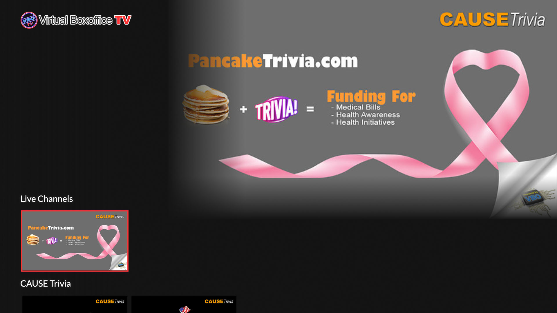 VBO.tv - App on Amazon Appstore