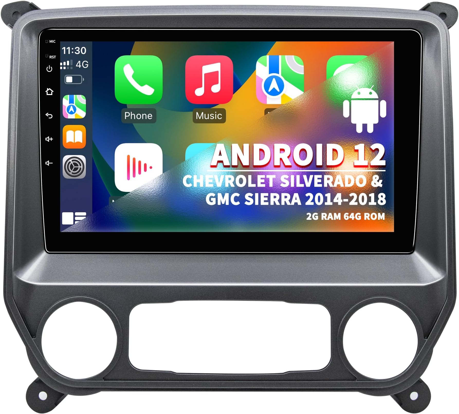 Amazon.com: Car Stereo Radio for Chevrolet Silverado & GMC Sierra 2014 ...