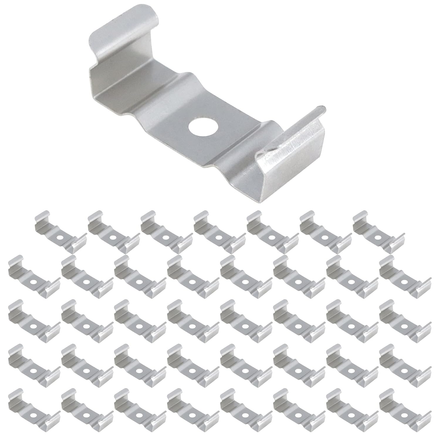 Tulead T8 LED Bracket Clips U-Lamp Mounting Holder Flourescent Light ...