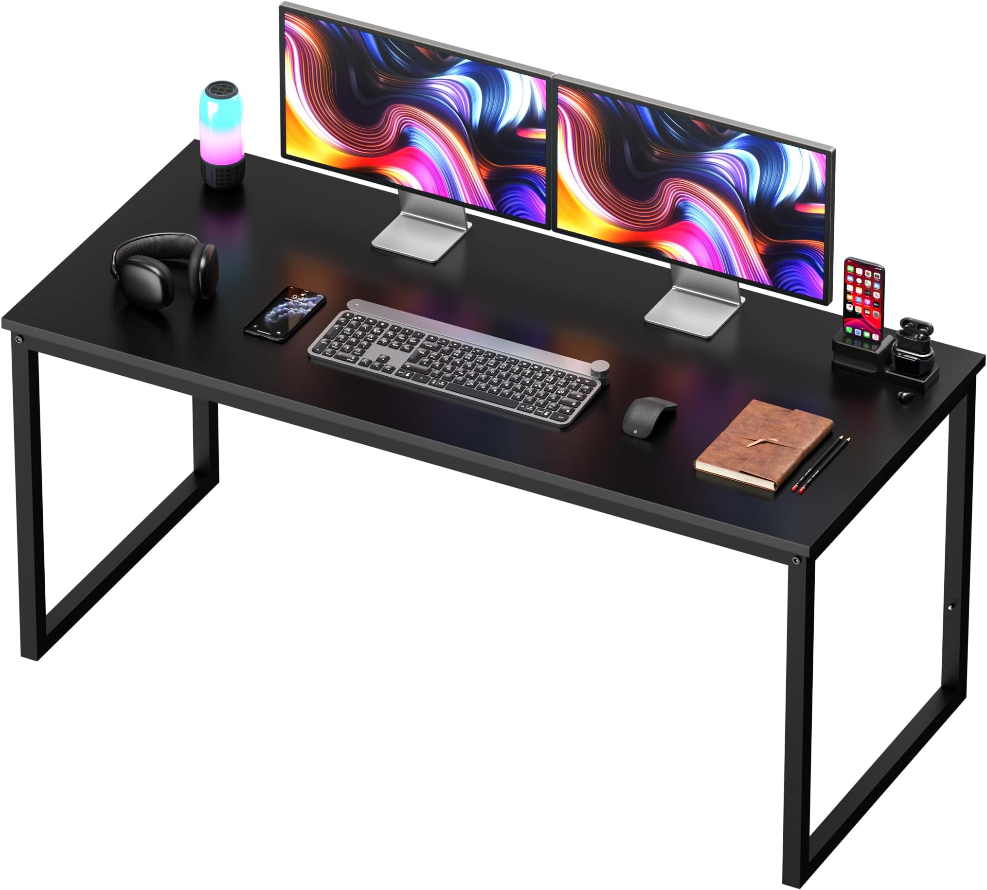 Amazon.com: 32 Inch Computer Desk Modern Gaming Desk for Home Office ...