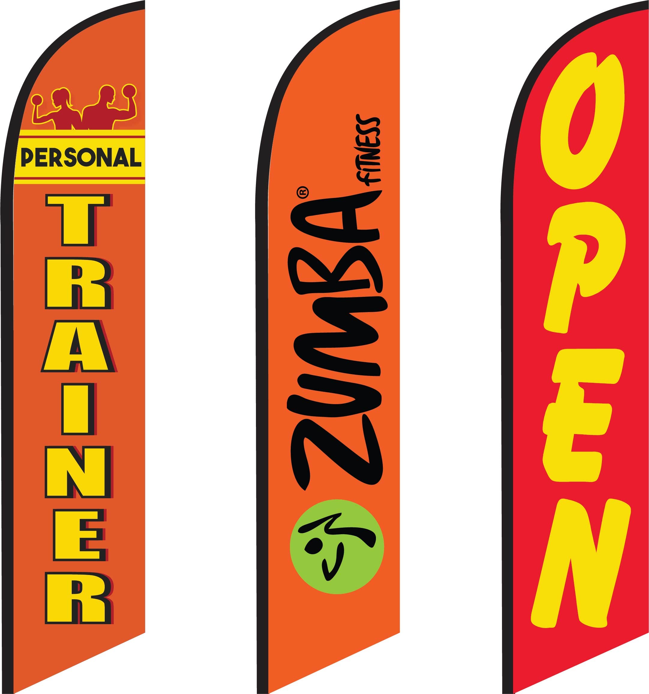Zumba Banner Vertical