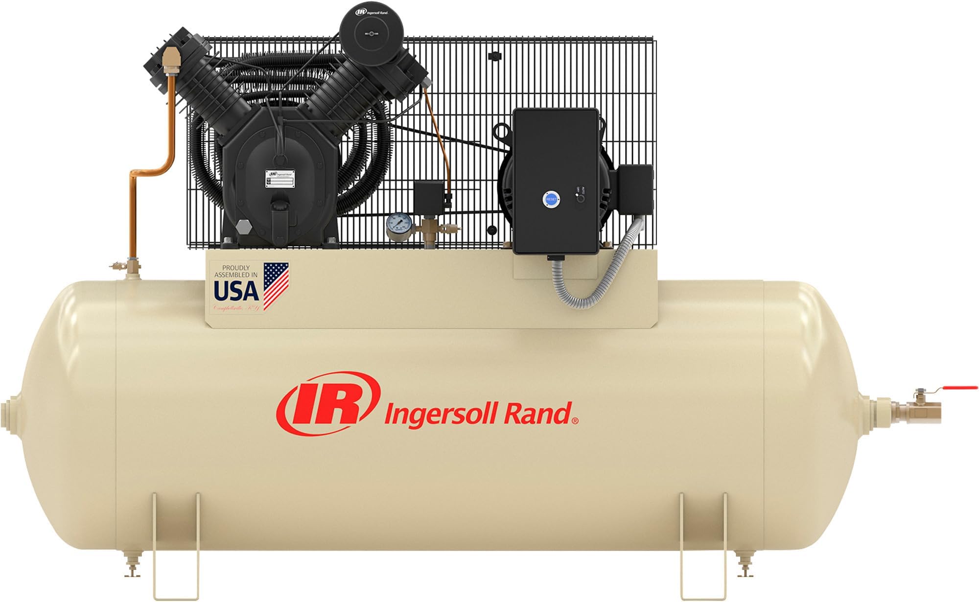 Amazon.com: Ingersoll Rand Two-Stage Type 30 Air Compressor Pump - 5 HP ...