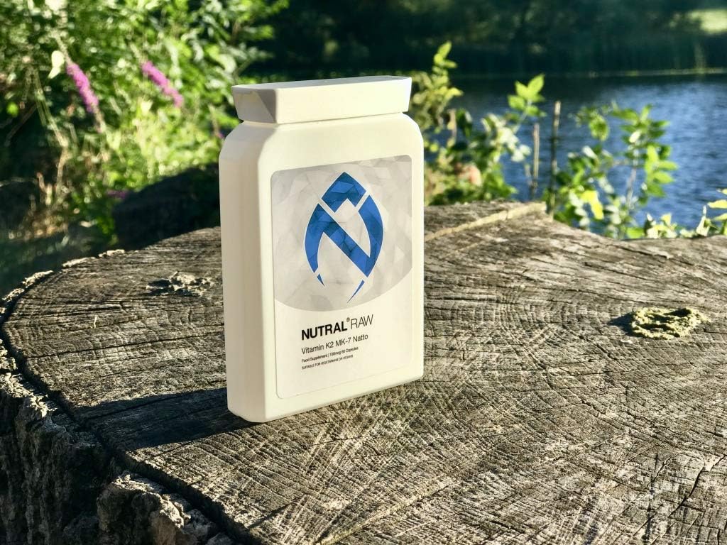 Vitamin K2 MK7 Natto 100mcg 60 Caps by Nutral RAW – Max Strength 60 ...