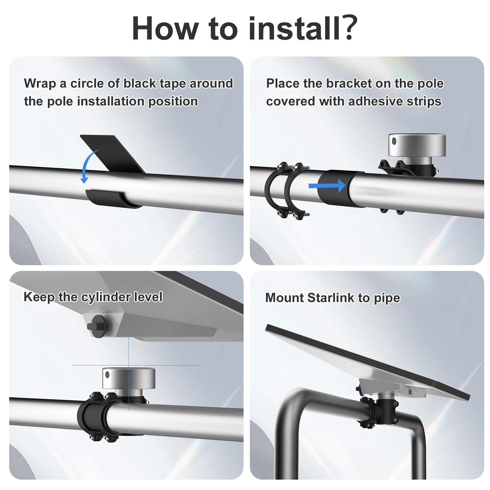 Snapklik.com : Starlink Mini Mount, Starlink Mini Roof Rack Mount ...