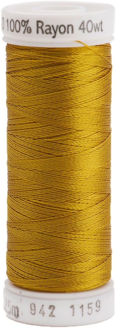 Amazon.com: Sulky Rayon Thread for Sewing, 250-Yard, Temple Gold