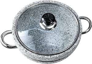 Amazon.com: Dolsot Stone Bowl 30cm with Induction Base - Perfect for ...
