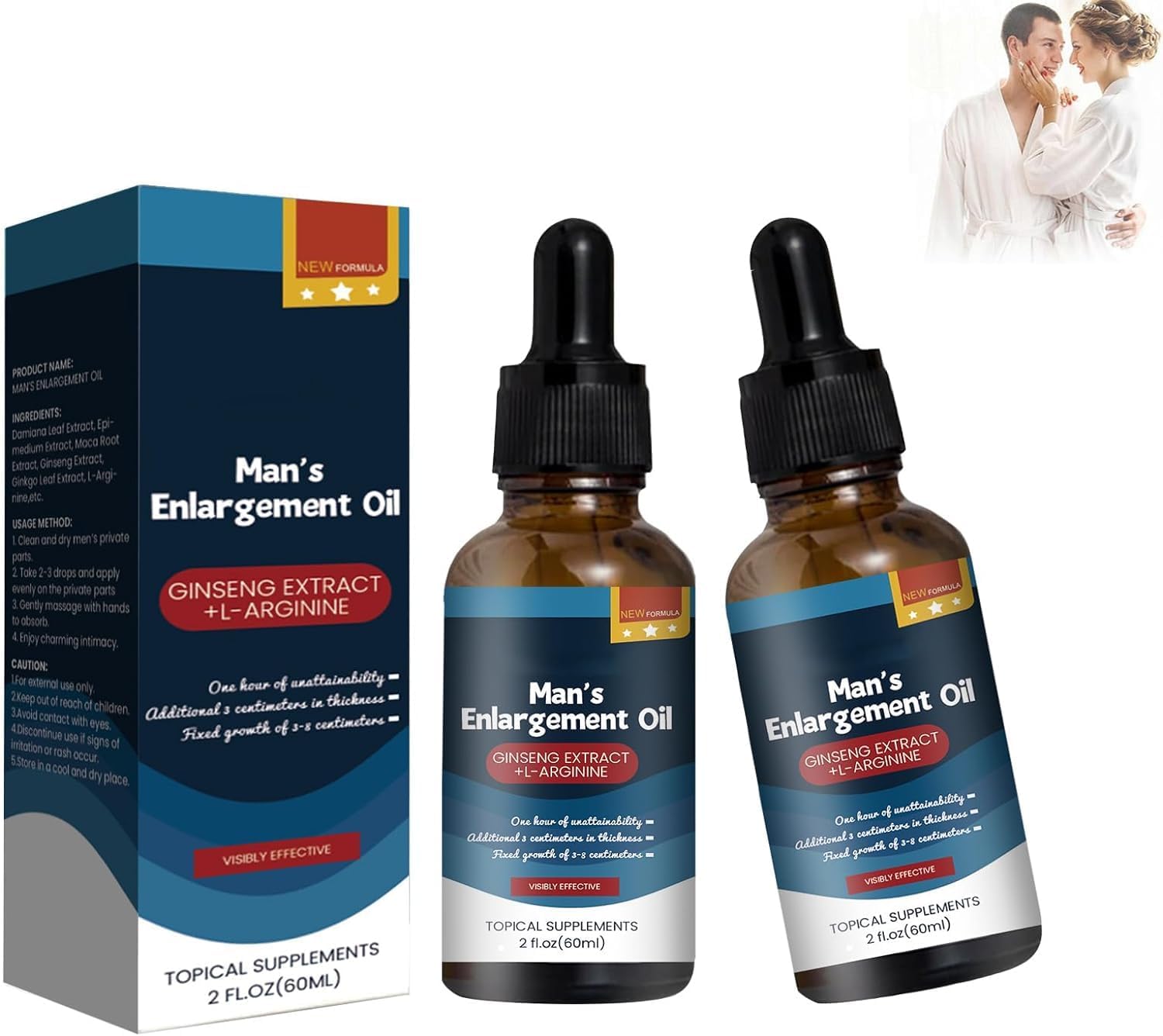 Amazon.com: Man's Paradise Ketone Supplement Drops,Men's Essential Oil ...