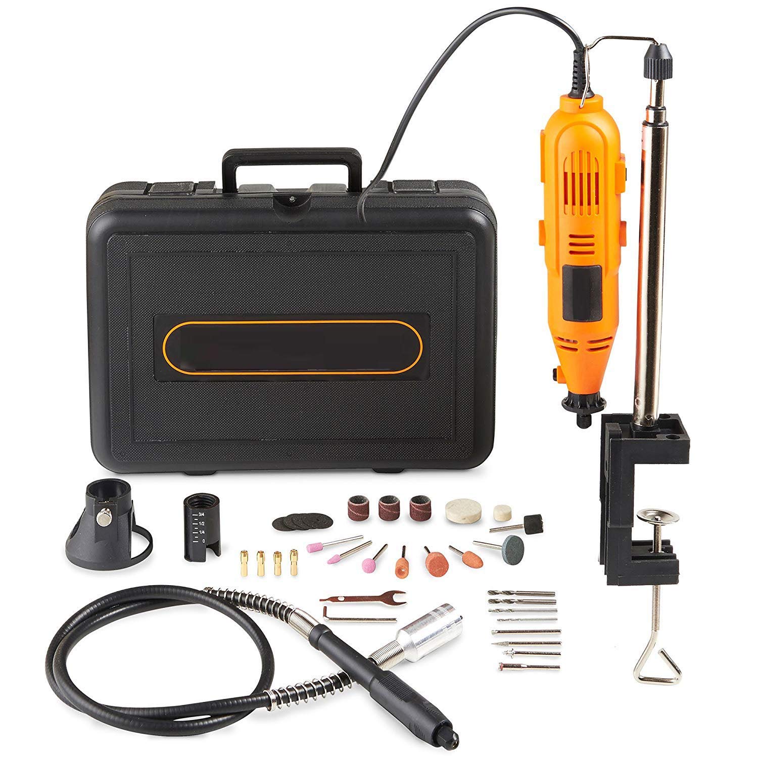DIY Crafts Rotary Tool Kit, Variable 6 Speed For Polishing,Cutting ...