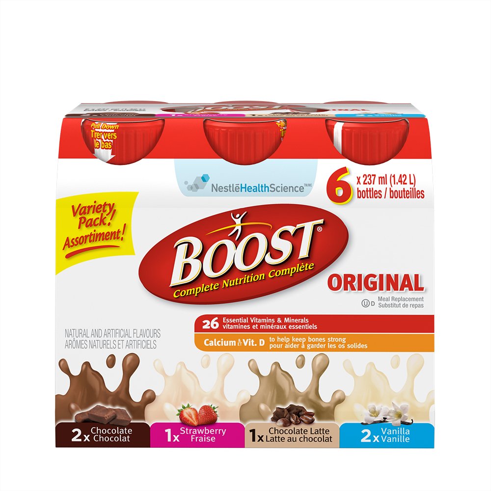 Amazon.com: BOOST Original Variety Pack, 6x237ml (Pack of 6)