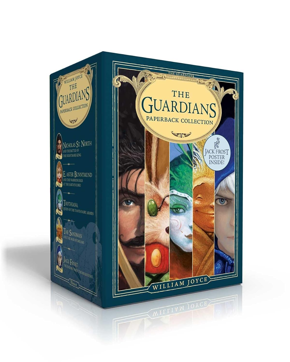The Guardians Paperback Collection (Jack Frost poster inside!) (Boxed ...