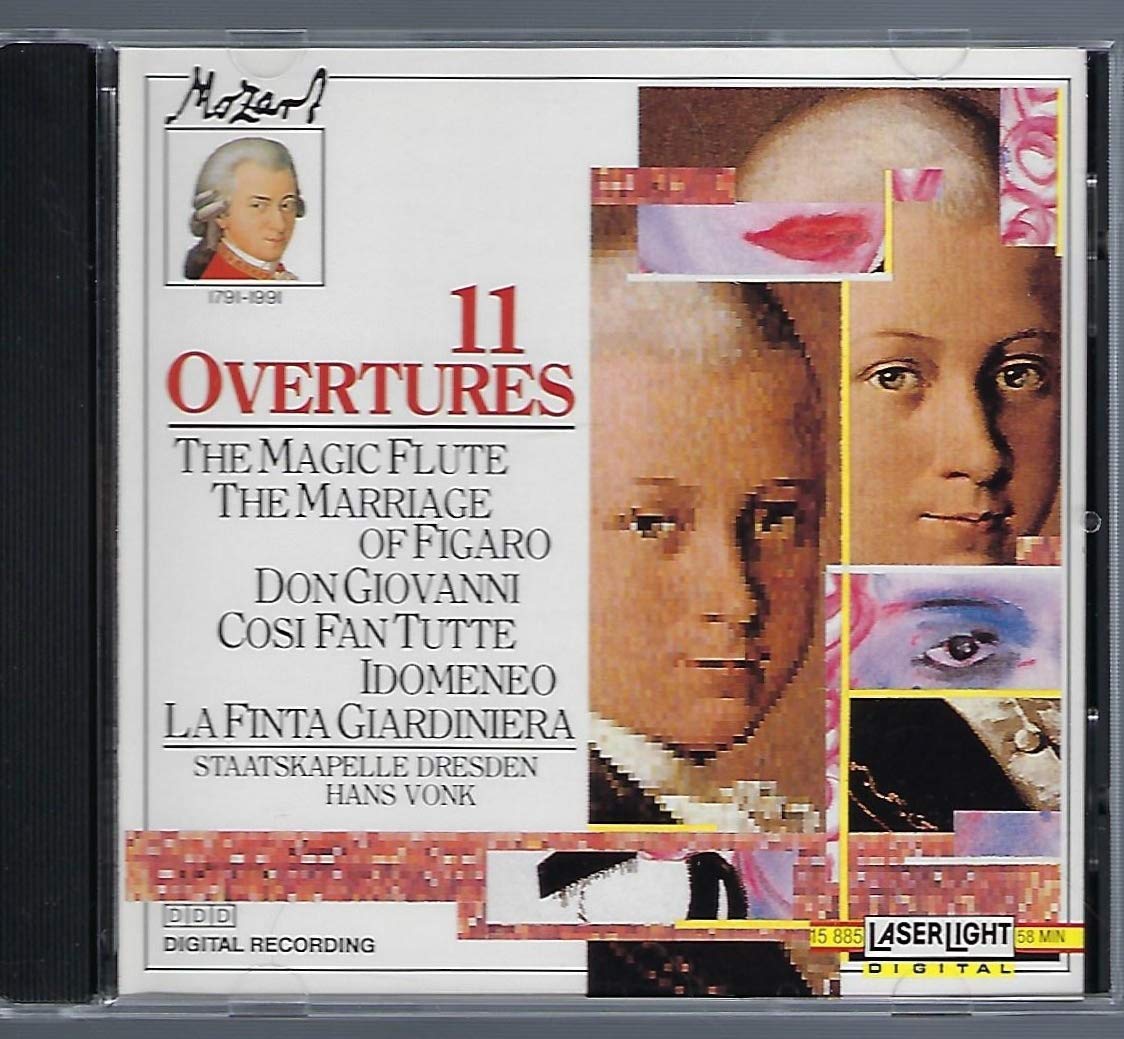 Amazon.com: Mozart: 11 Overtures: CDs & Vinyl